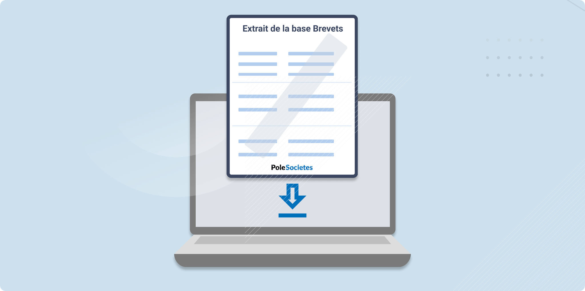 Consulter les brevets déposés en ligne - Pole Societes