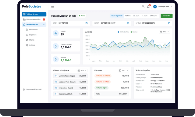 Logiciel comptable : gérez votre comptabilité en ligne – Pôle Sociétés